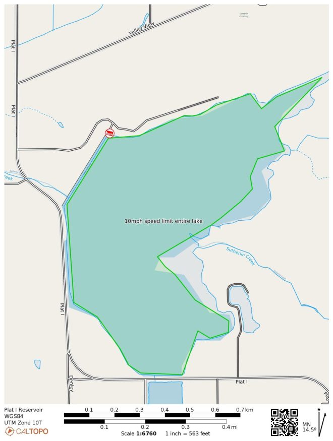Plat I Reservoir – Oregon Paddling