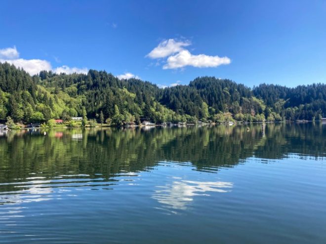Triangle Lake – Oregon Paddling